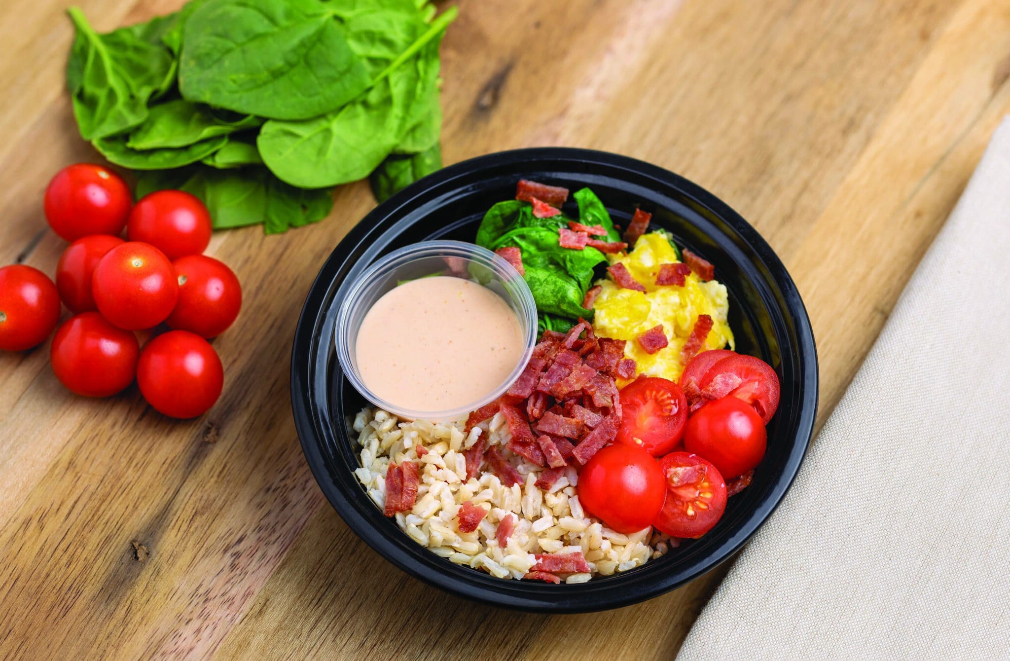 BLT Breakfast Rice Bowl – School Nutrition Association