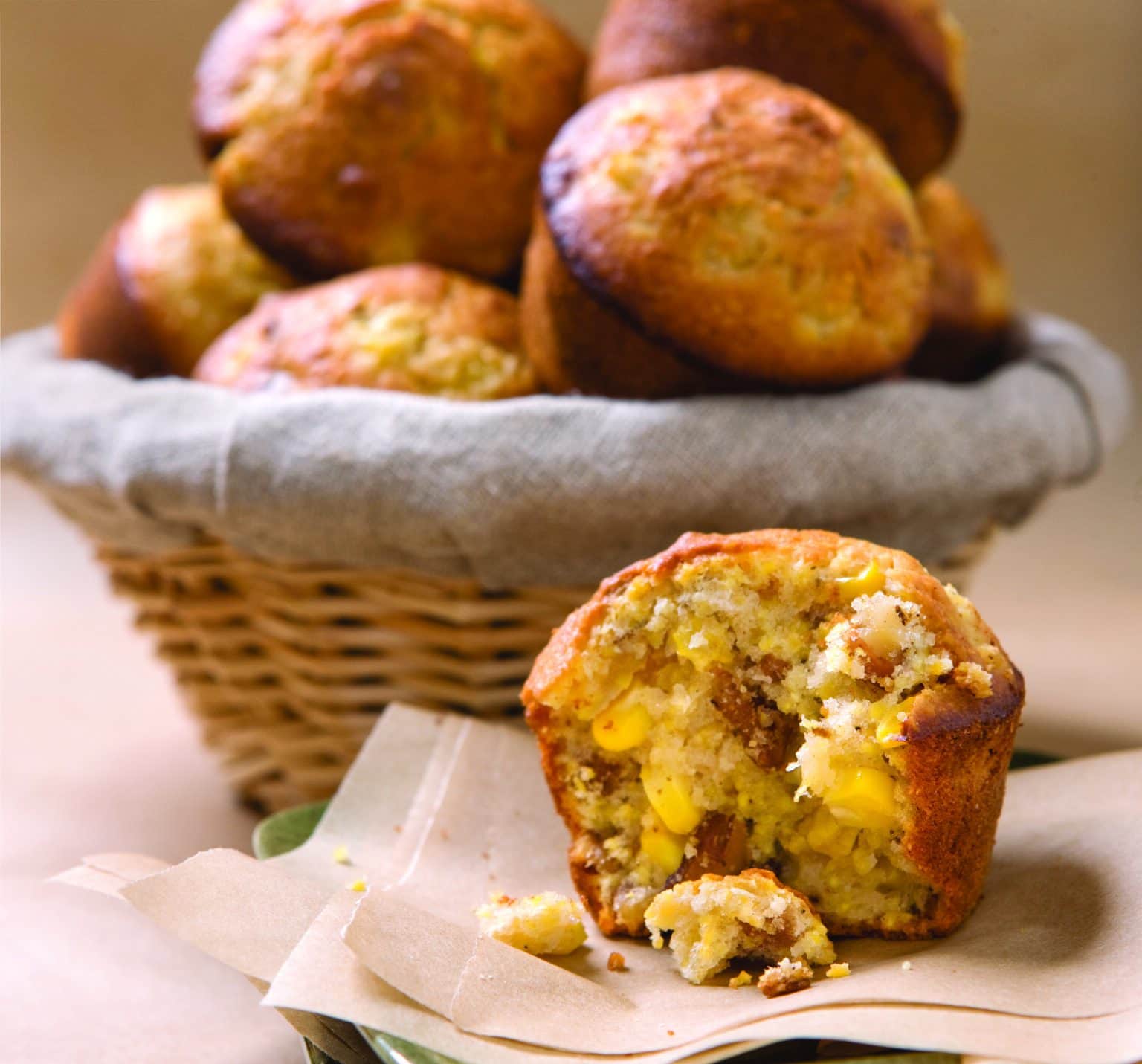 Cornbread Walnut Muffins – School Nutrition Association