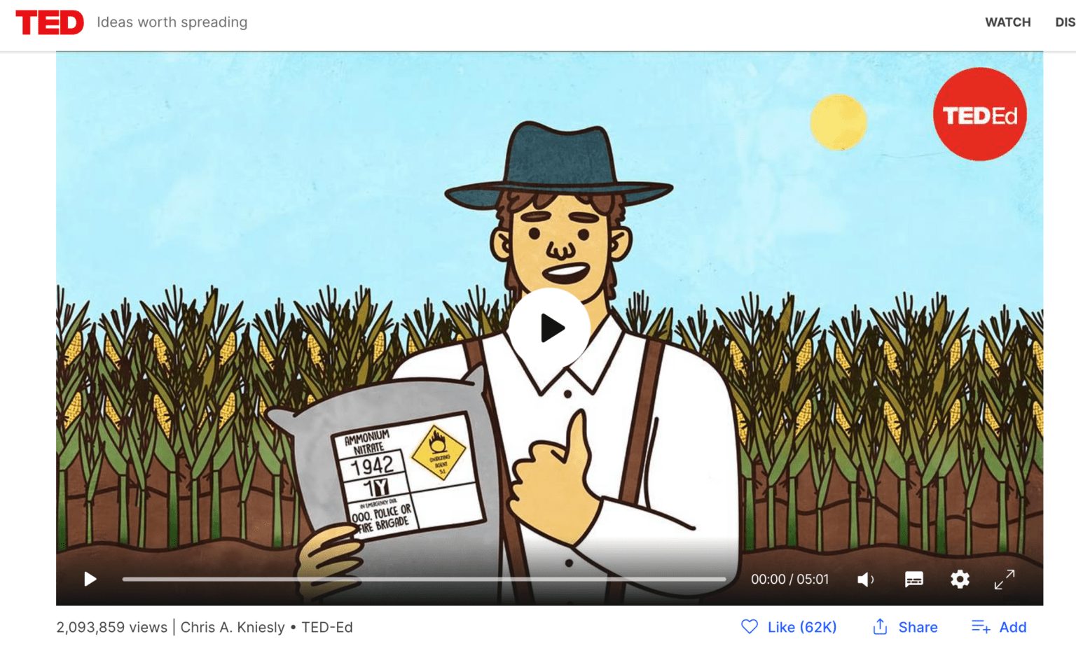 How Corn Conquered the World: A TED Talk from Chris A. Kniesly – School ...