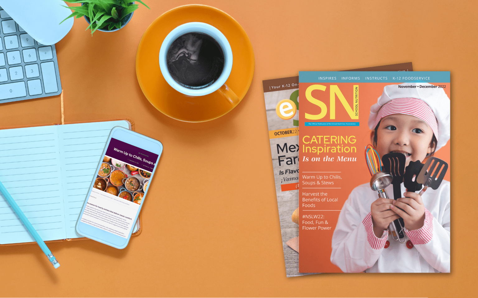 School Nutrition Magazine: Catering Is on the Menu! – School Nutrition ...