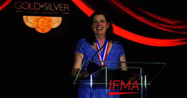 Shelly Brings Home Gold Plate – School Nutrition Association