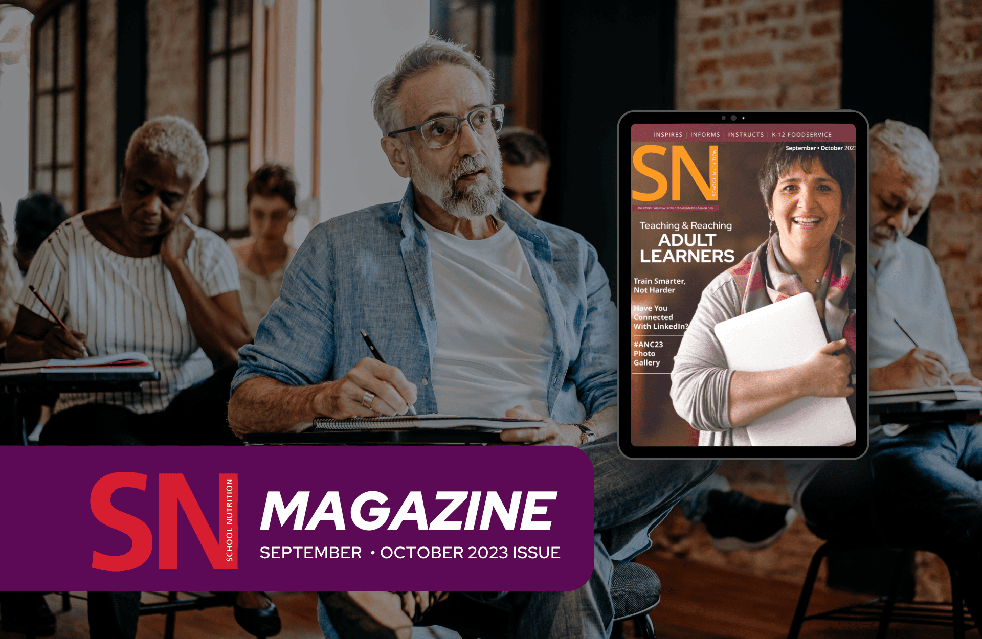 SN Magazine: September/October 2023 Adult Learning – School Nutrition ...