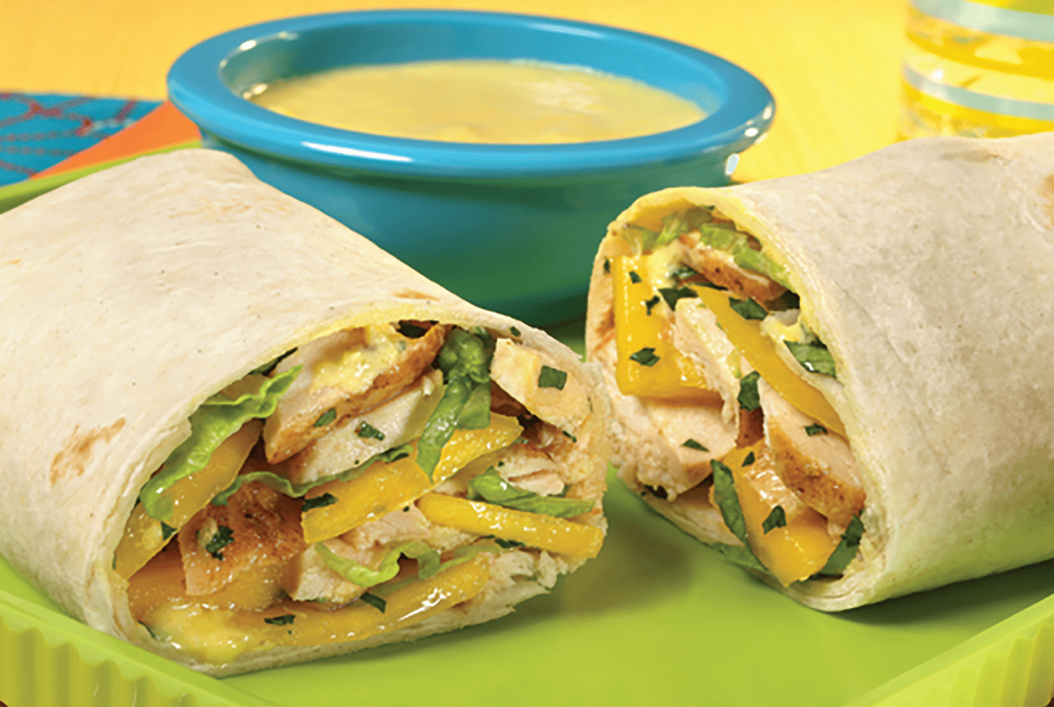 Taste of the Tropics Mango Wrap – School Nutrition Association