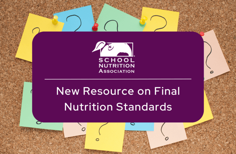 School Nutrition Association - Feeding Bodies. Fueling Minds.